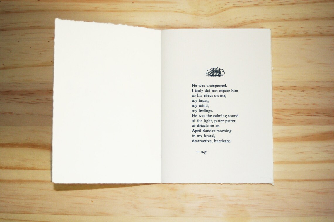 A Handmade Book of Love Poems. | A Little Book of Love Language. - Etsy