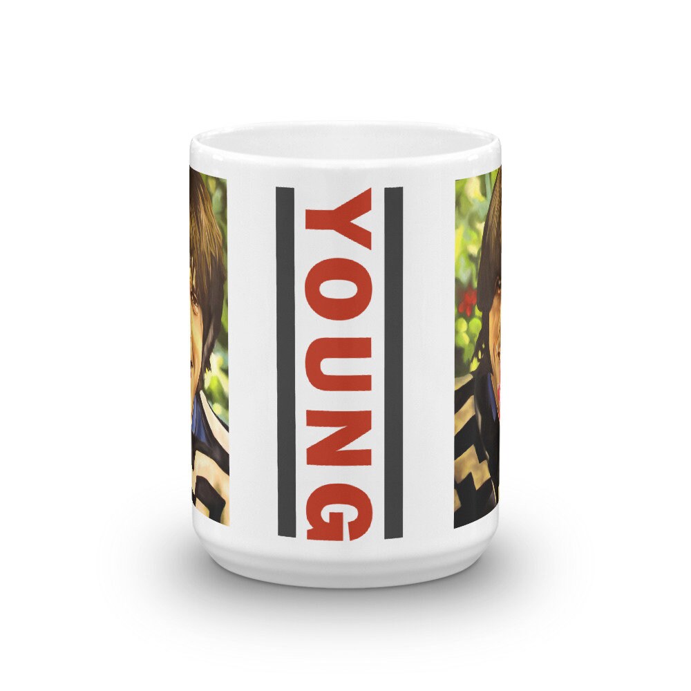 Neil Young Mug, Neil Young Gift, Coffee Mug, Pop Art, Neil Young ...