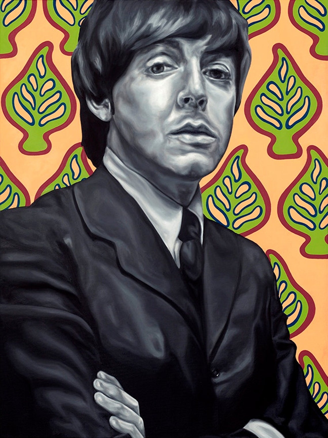 Paul Mccartney Art the Beatles Gift Beatles Art Vintage - Etsy