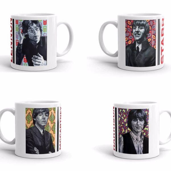 The Beatles Mug - Etsy
