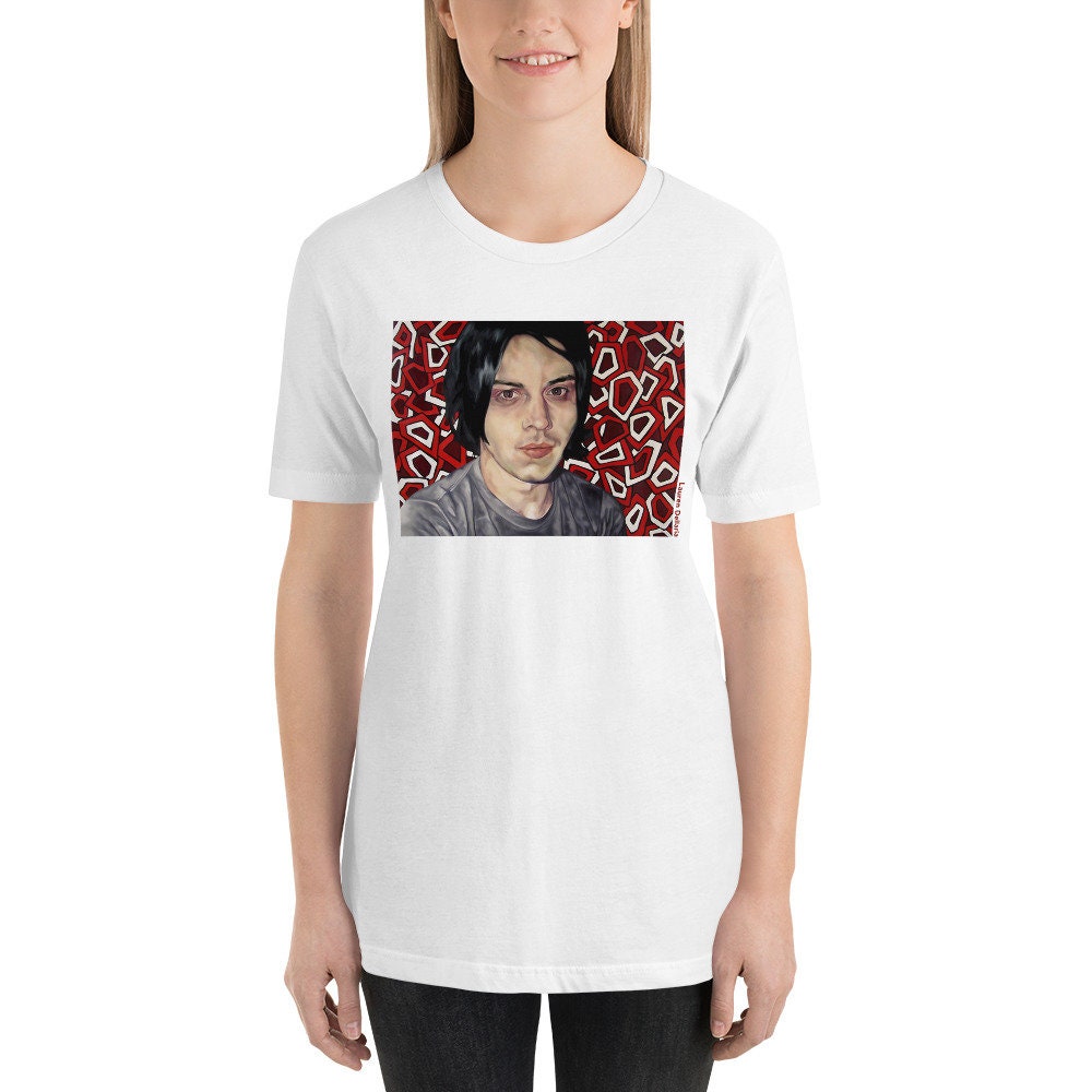 Jack White T-shirt, the White Stripes, White Stripes Gift, Band ...