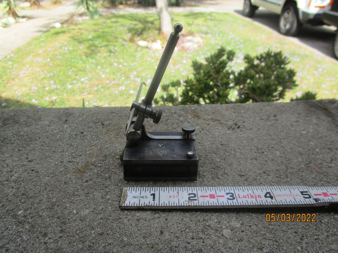 L.S. Starrett # 56 Surface Gauge 4 Inch Spindle Smallest Size Great ...