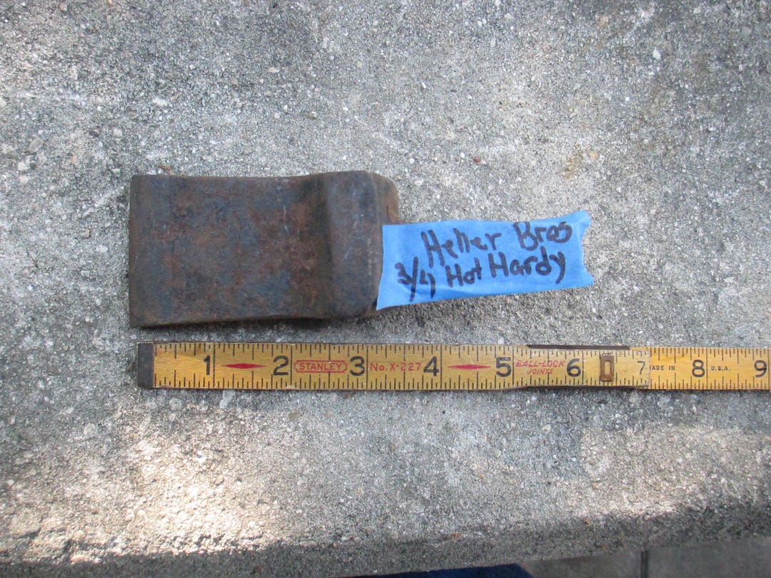Heller Bros 3/4 Inch Blacksmiths Bottom Fuller Excellent Condition ...