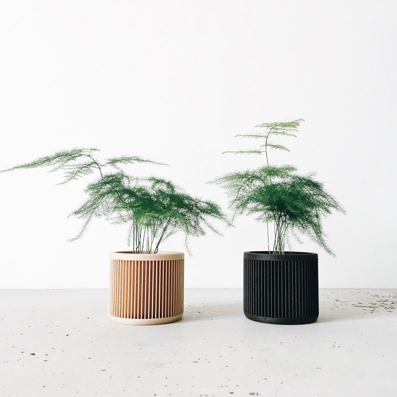 Set of 2 Indoor Wood Planters - Japan - Etsy