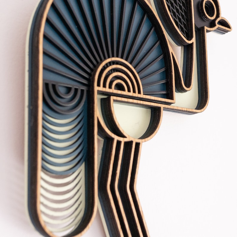 Peacock Wall Sculpture - Original Home Decor Gift - Etsy