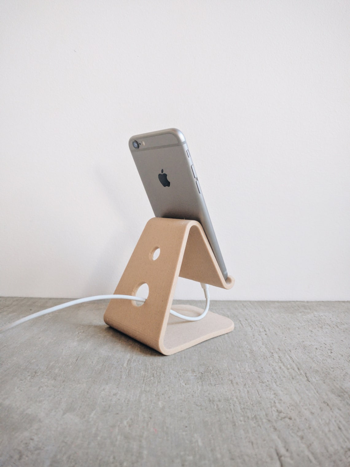 Dock Stand Smartphone Iphone Desk Organizer Printed in Wood - Etsy