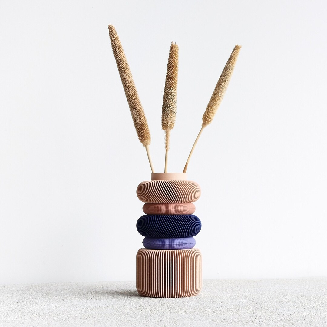 Modular Blush Vase - Perfect for Dried and Fresh Flowers ! - Etsy