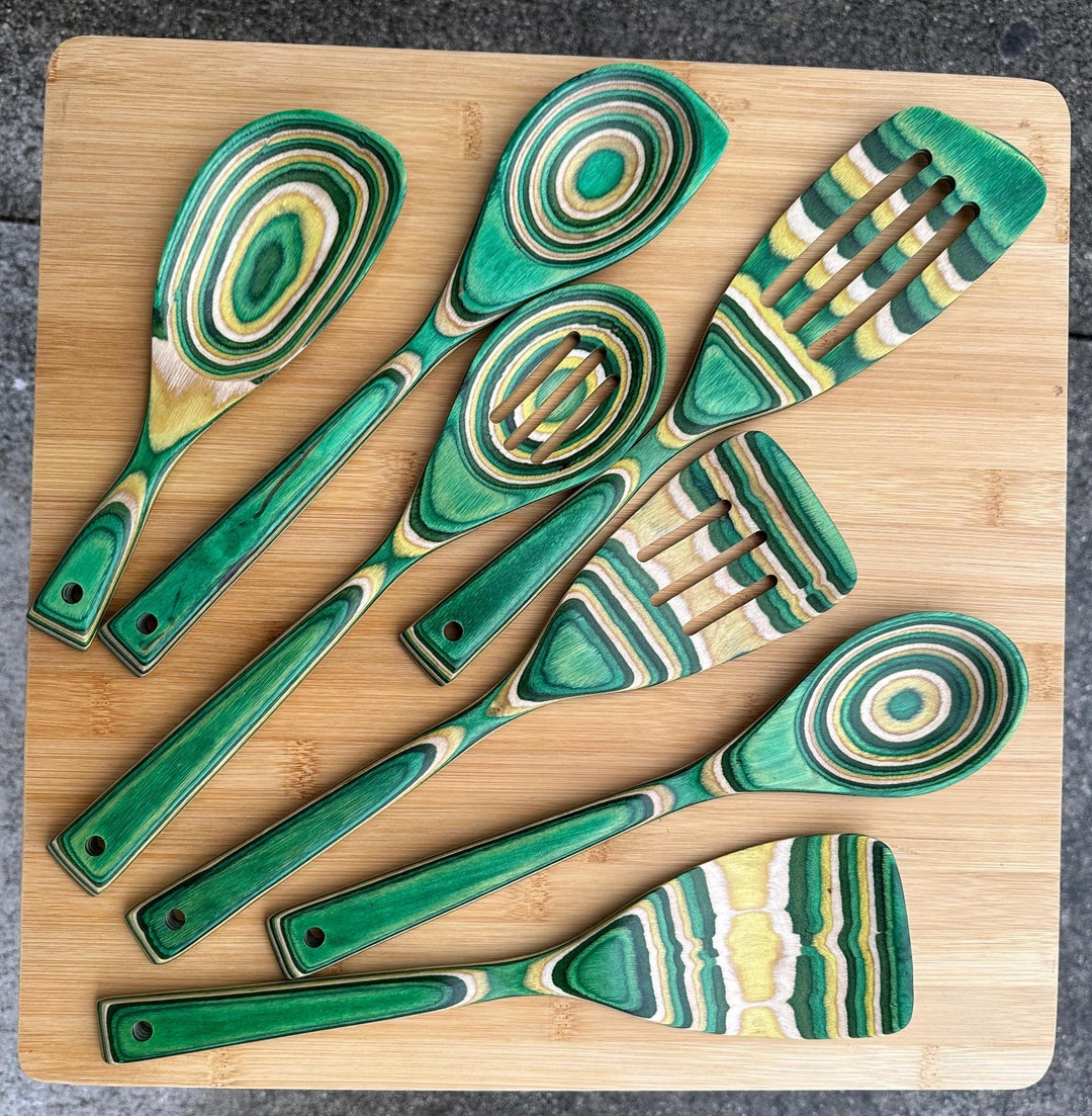 Emerald Pakkawood Kitchen Utensils, Kitchenware, Wooden Spoon, Wooden ...
