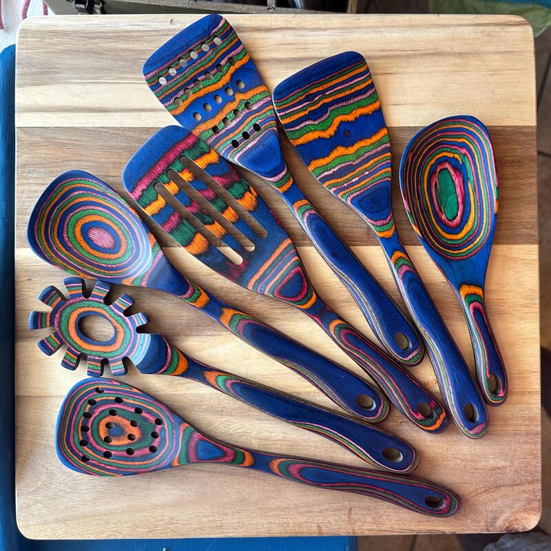 Painted Spoons - Etsy