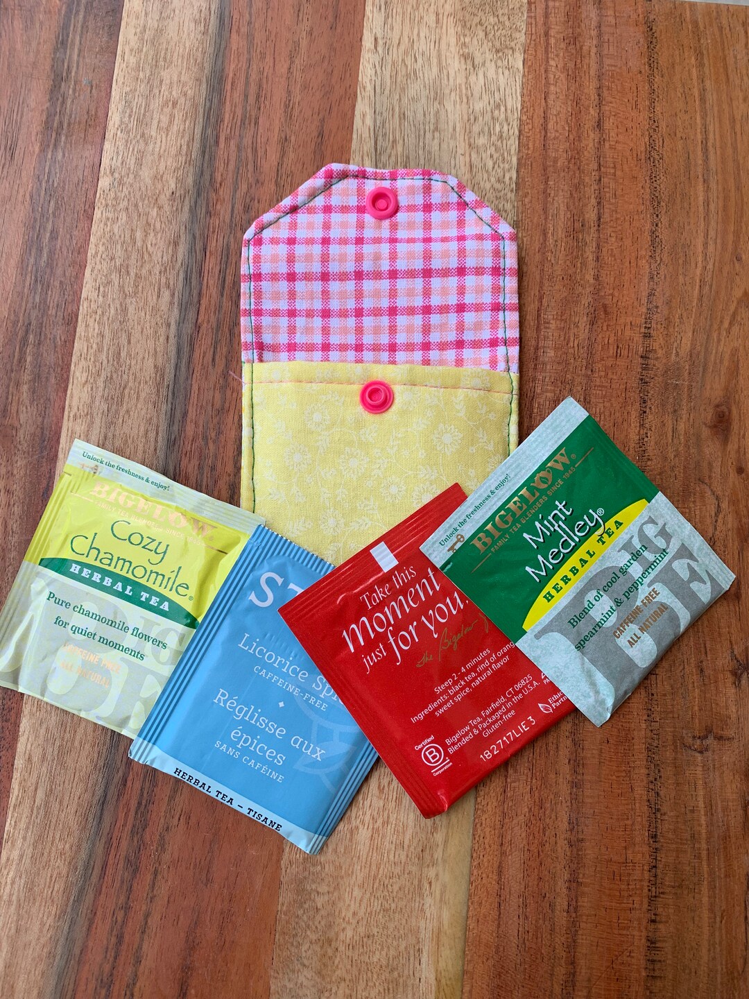Tea Bag Wallet, Teas, Cup of Tea, Handcrafted, Tea Bag, Christmas Gift ...