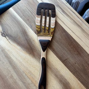 Natural Pakkawood Colorful Kitchen Utensils, Kitchenware, Wooden Spoon ...