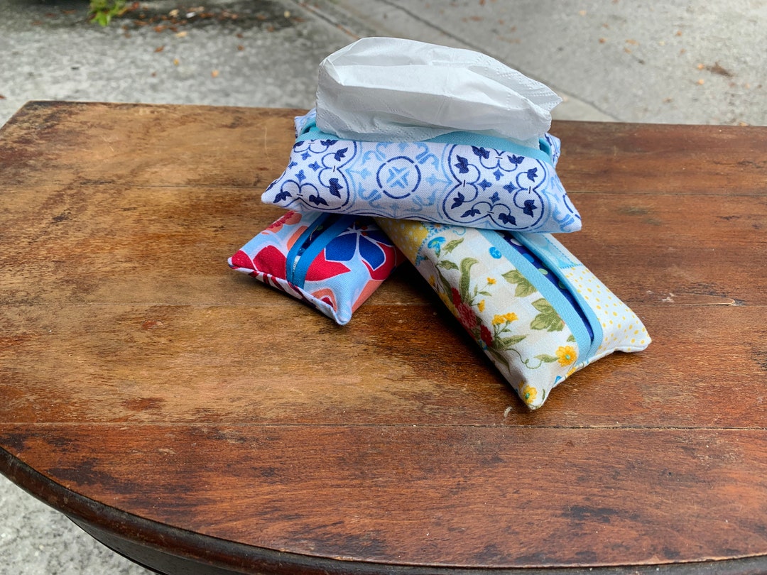 Pocket Tissue Cover, Tissues, Happy Tears, Cute Tissue Protector ...
