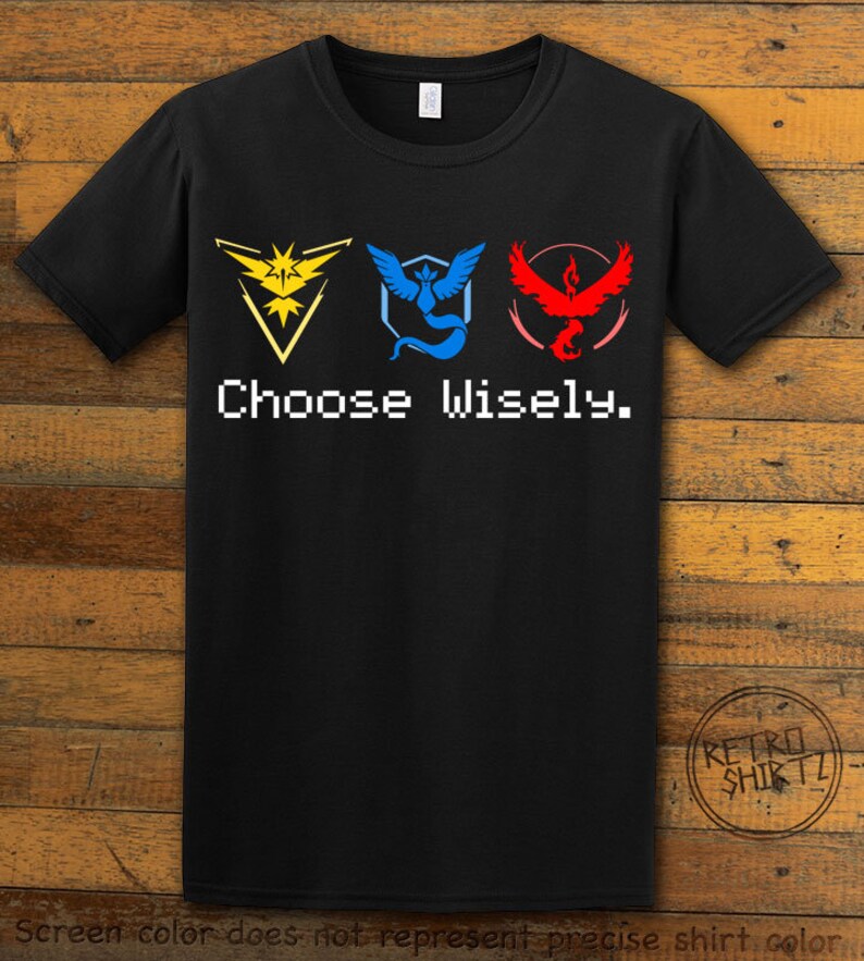 Pokemon Go Shirt O99 Gaming Shirt Team Instinct Shirt - Etsy