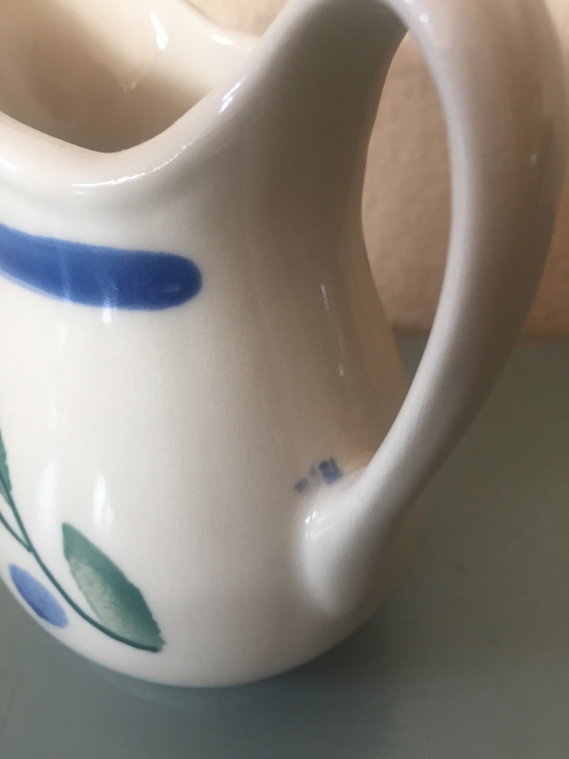 Hartstone Vintage Blueberry Creamer Blueberry Small Pitcher | Etsy