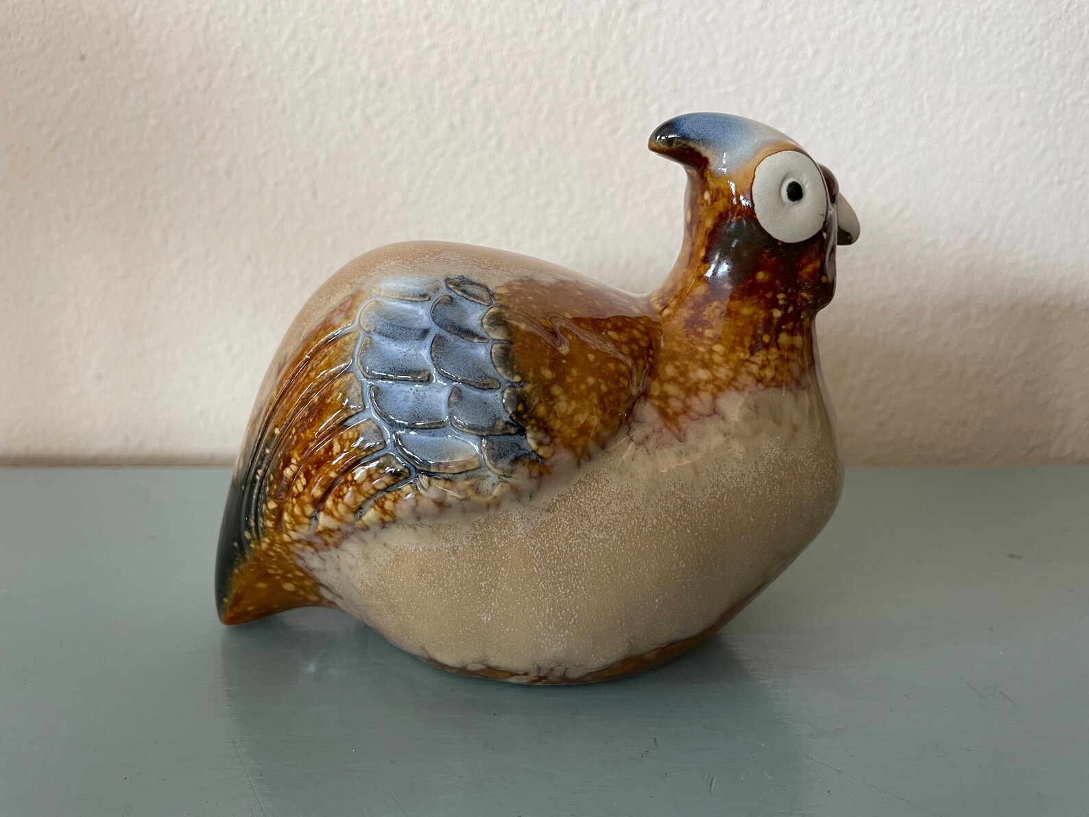 Vintage Quail Figurine Pottery Quail Figurine Whimsical - Etsy