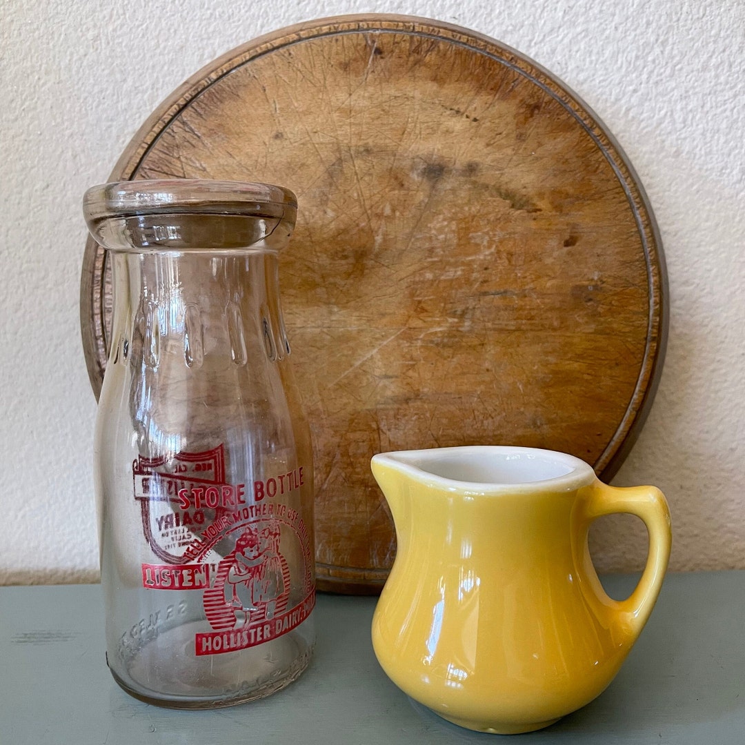 Vintage H.F. Coors Creamer - Yellow Restaurant Ware Creamer - Coors 160 ...