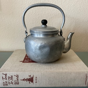 Vintage Aluminum Teapot Made in Japan Individual Serving Aluminum ...