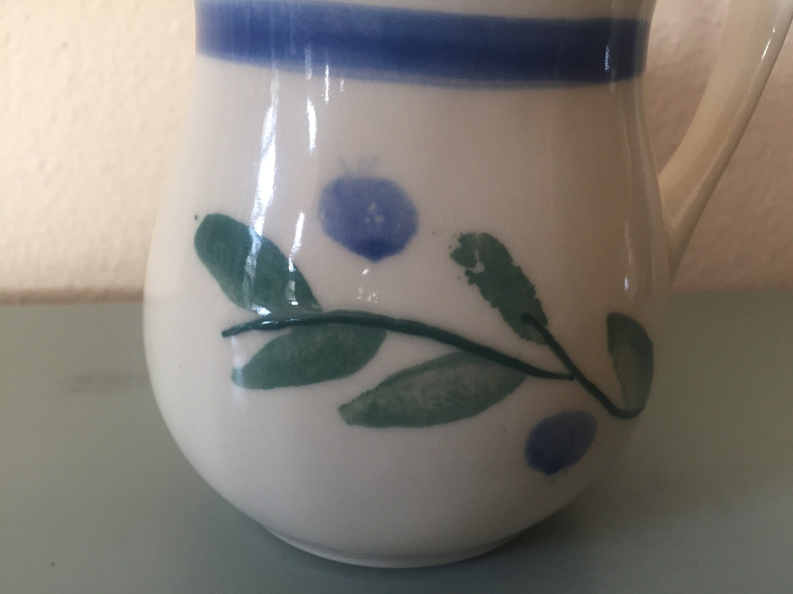 Hartstone Vintage Blueberry Creamer Blueberry Small Pitcher - Etsy