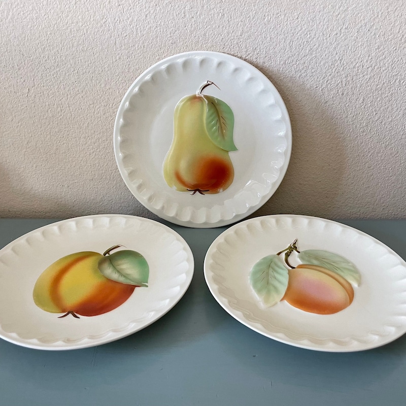 Fruit Pattern Plate - Etsy