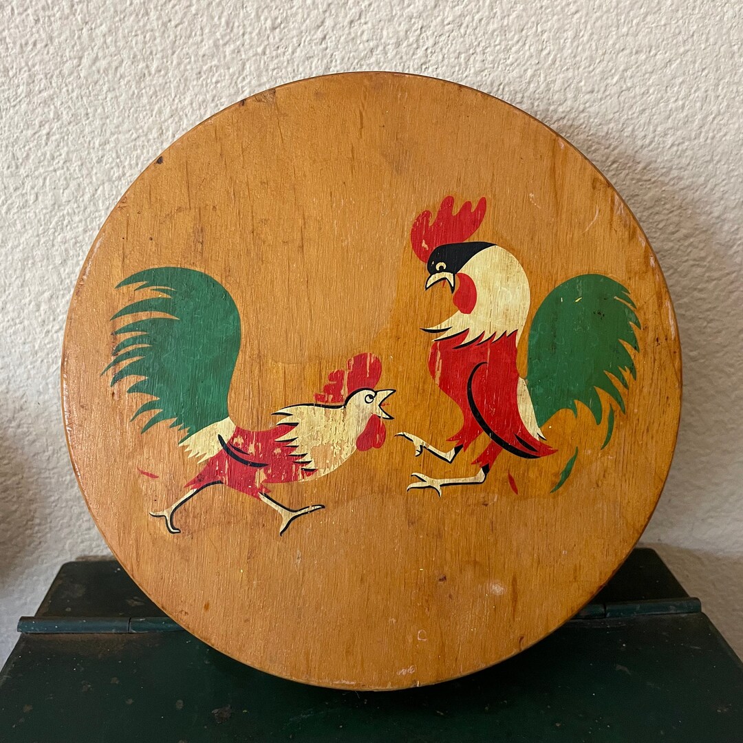 1950s Wooden Hamburger Press - Vintage Kitchen Tool - Kitchen Decor - Etsy