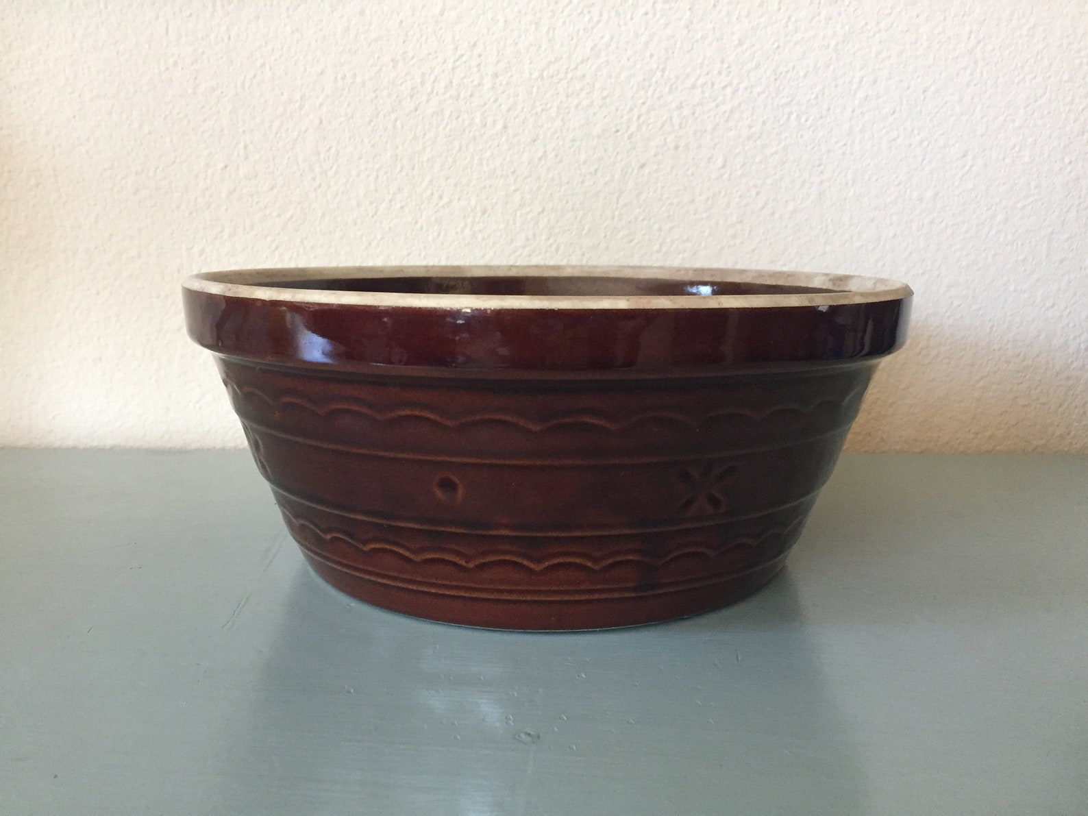 Marcrest Ovenproof Stoneware Bowl Marcrest USA Daisy Dot - Etsy