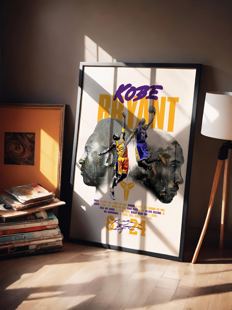 PNG Design the Black Mamba Bryant History (size 11.7x16,5inch PNG) - Etsy