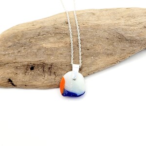 Genuine Sea Glass/very Rare Art Glass Sea Glass/sea Glass and Sterling ...