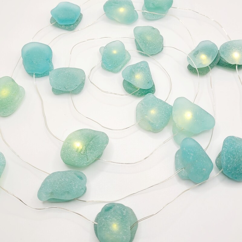 Sea Glass Light Fixtures - Etsy