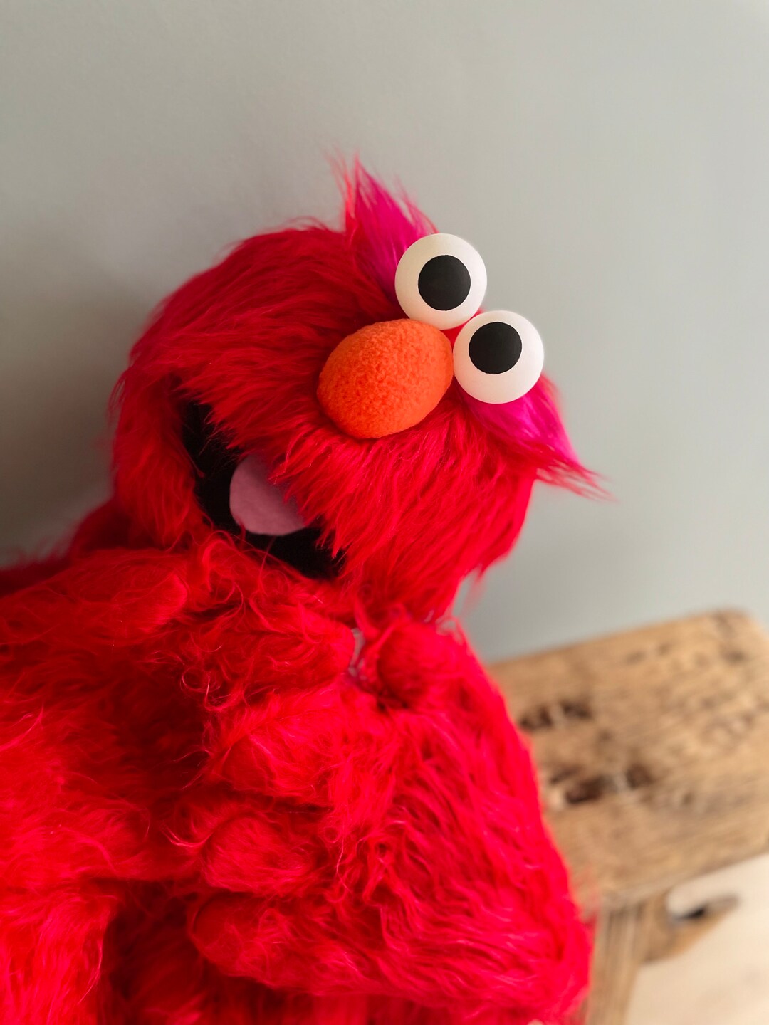 Fizbo Professional Puppet Foam Puppet Sesamstraat-stijl - Etsy