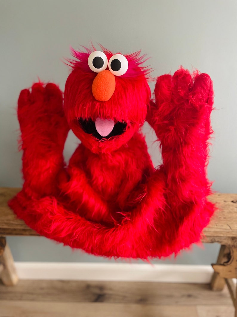 Fizbo, Professional Puppet, Foam Puppet, Sesamstraat-stijl Marionet ...