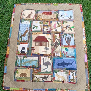 Australian Wombat PDF Pattern. This is an Applique or Slow Stitching ...