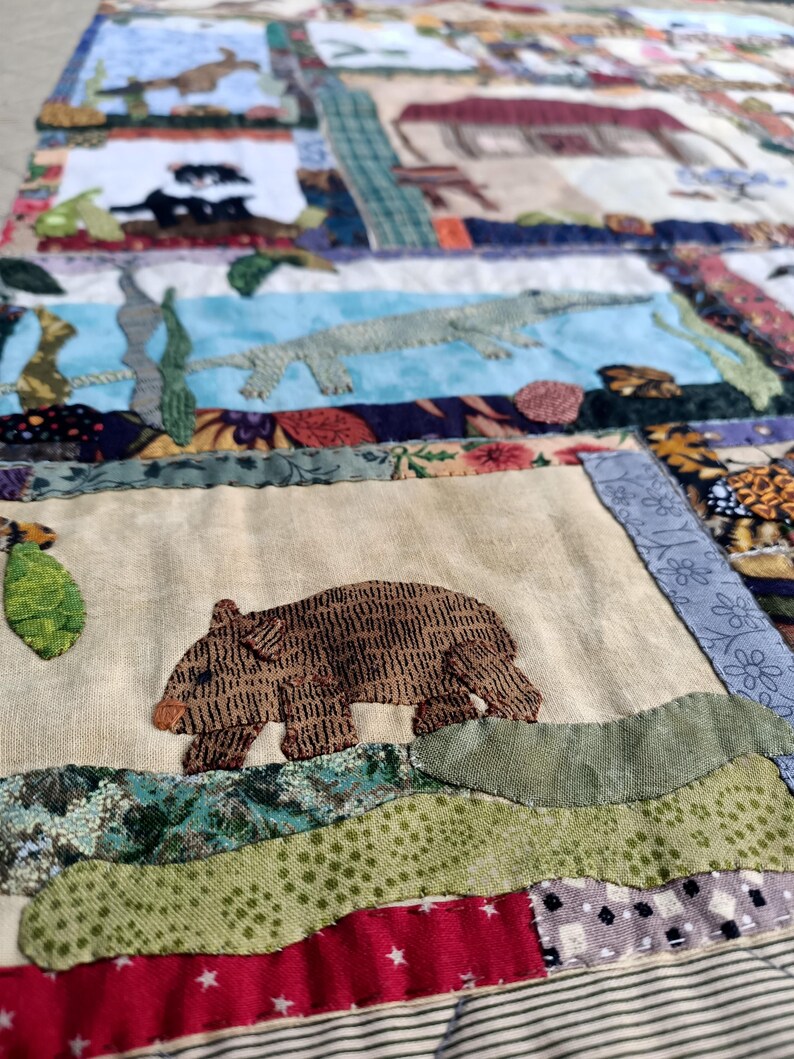 Australian Wombat PDF Pattern. This is an Applique or Slow Stitching ...