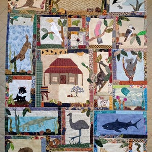 Australian Kookaburra PDF Pattern. This is an Applique or Slow ...