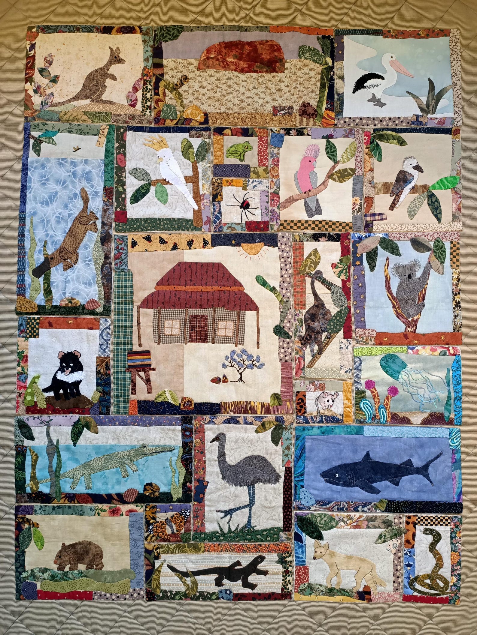 Australian Wombat PDF Pattern. This is an Applique or Slow Stitching ...