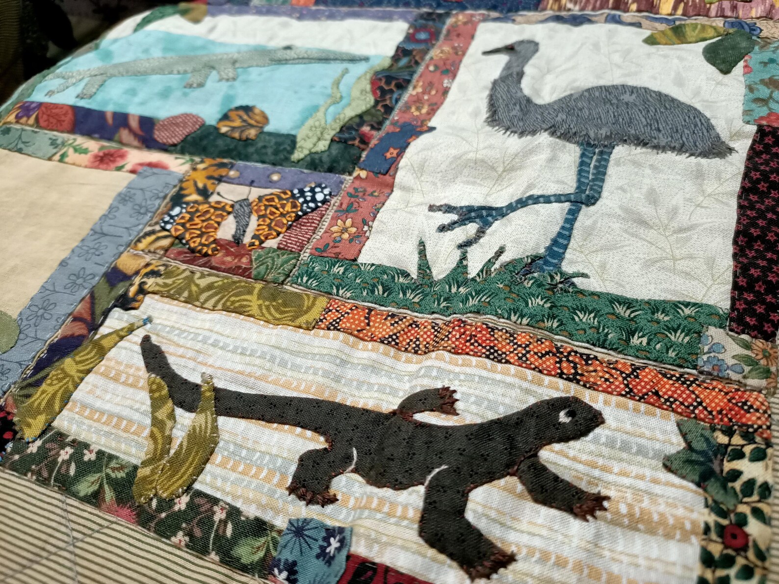 Australian Emu PDF Pattern. This is an Applique or Slow Stitching ...
