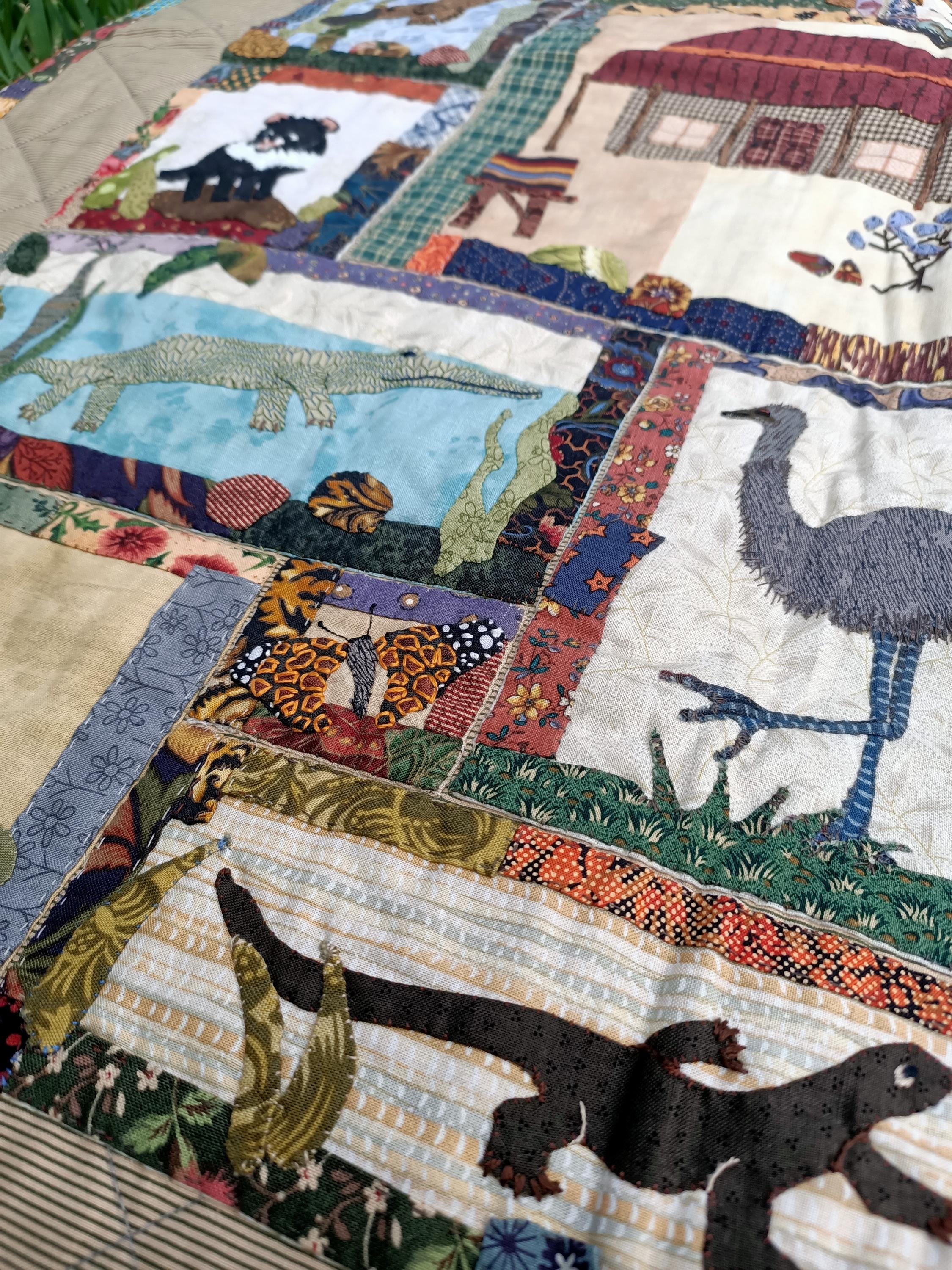 Australian Wombat PDF Pattern. This is an Applique or Slow Stitching ...