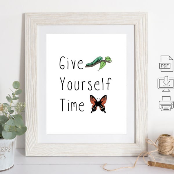 Give Yourself Time - Etsy