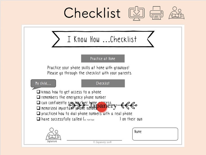 All About Me: I Know My Address and Phone Numbers [safety Unit] - Etsy