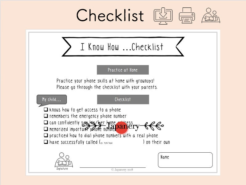 All About Me: I Know My Address and Phone Numbers [safety Unit] - Etsy