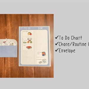 Editable | to Do List DIY Kit | Chore and Routine Chart for Kids - Etsy ...