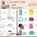 Clothing Labels closet Organization Practical Life Skill Montessori ...