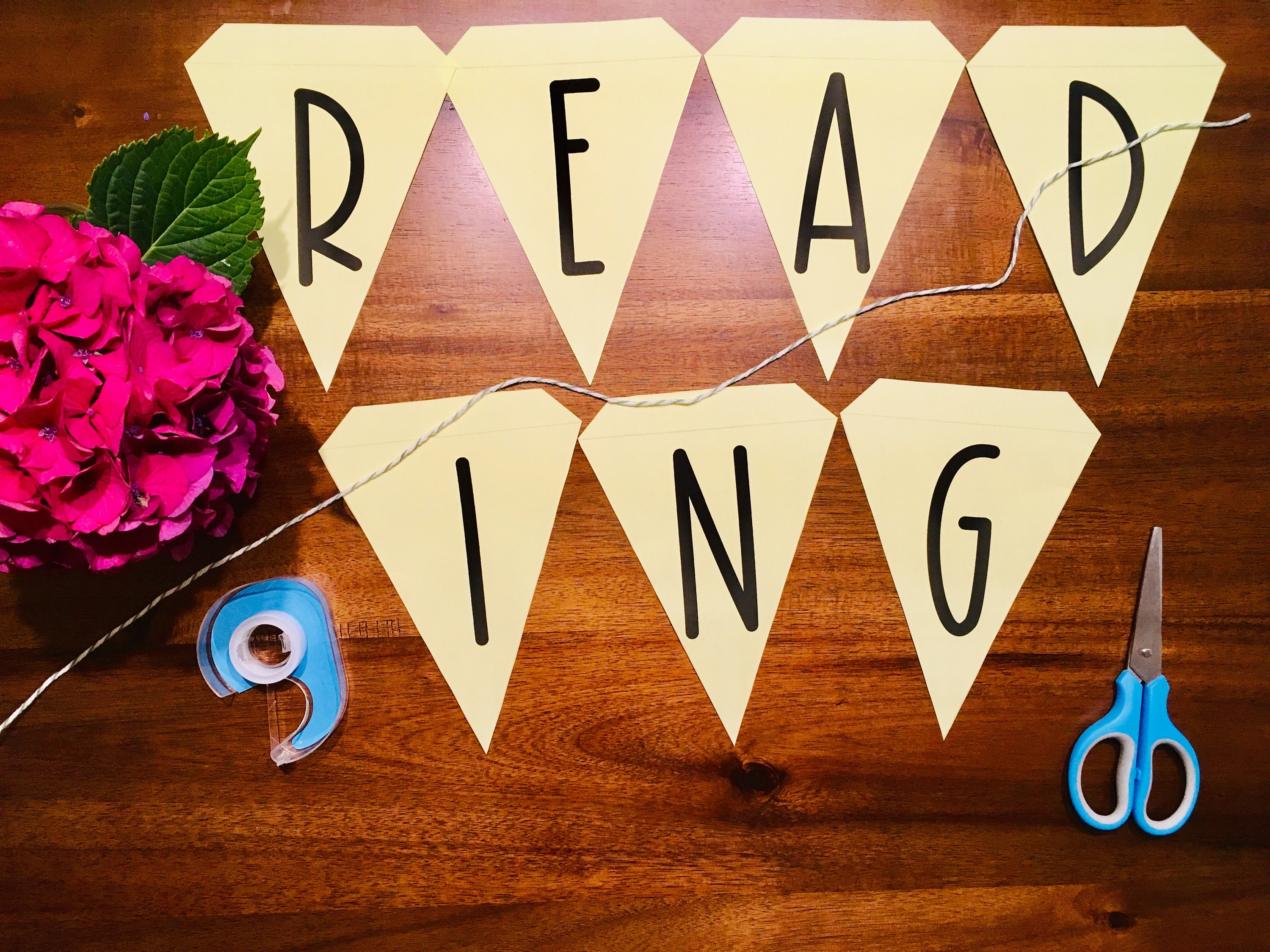 Happy Reading Classroom Decor Banner Printable - Etsy