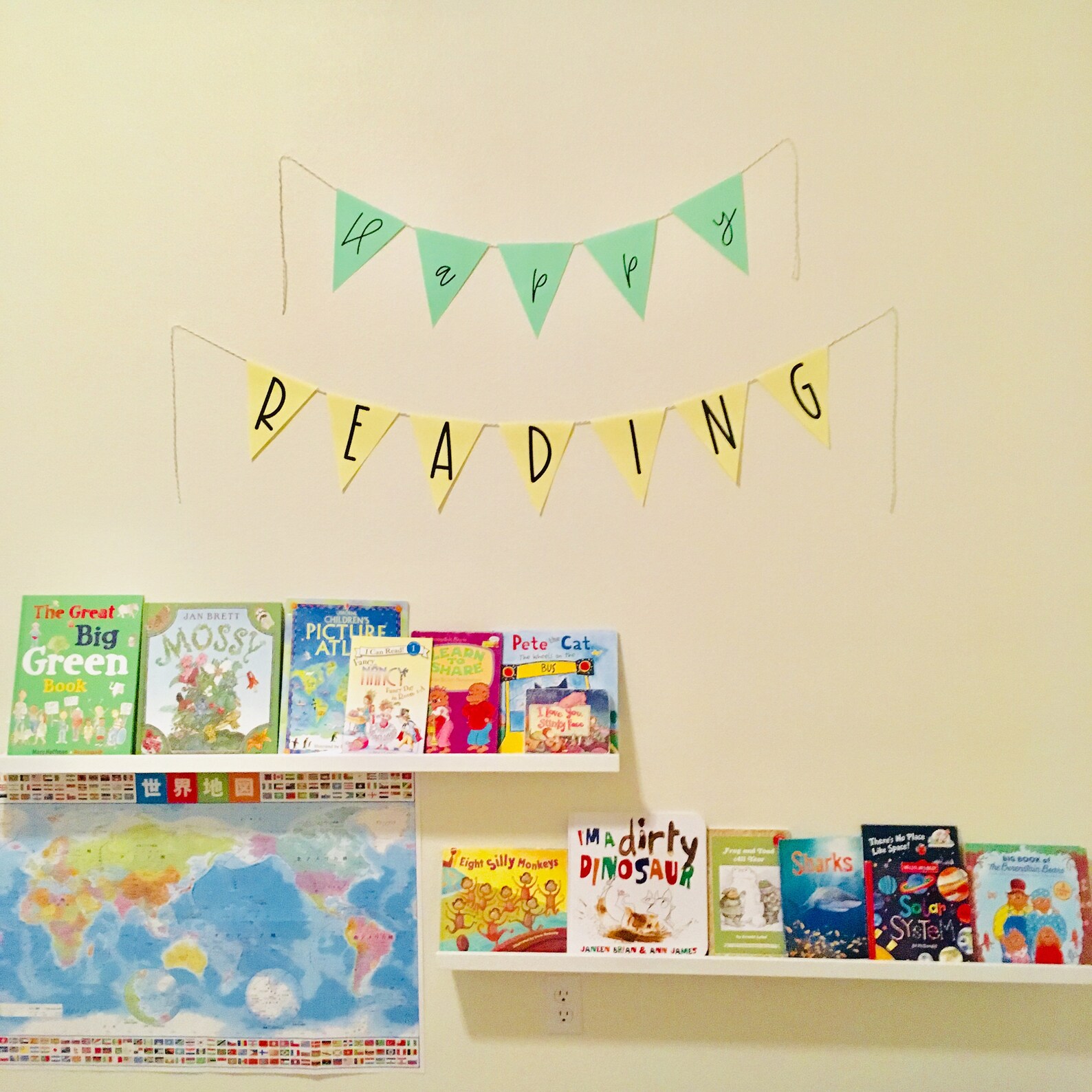 Happy Reading Classroom Decor Banner Printable - Etsy