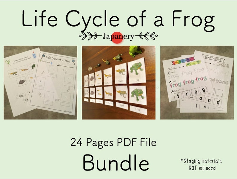 Tadpole to Frog: Unit Study Bundle | Learning Activity Digital ...
