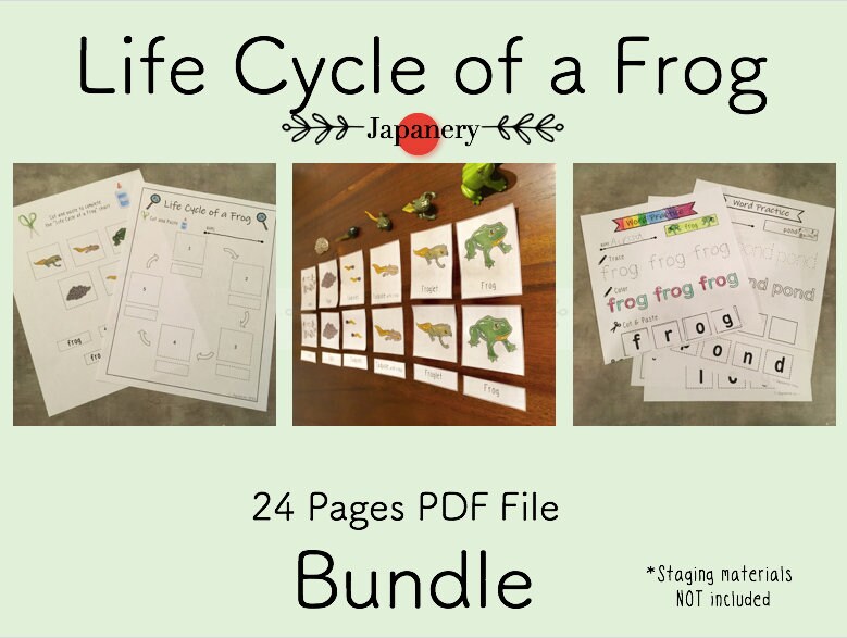Tadpole to Frog: Unit Study Bundle | Learning Activity Digital ...