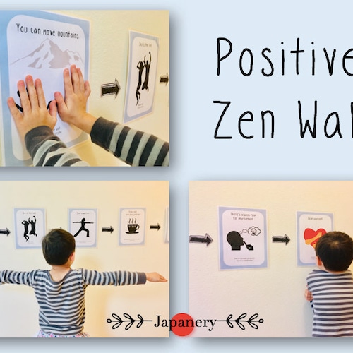 Calm Down Corner Zen Wall Positive Wall 7 Steps | Etsy