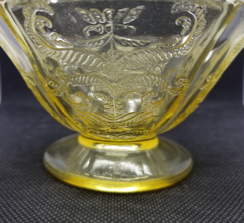 Madrid Pattern Depression Glass Fruit Bowls | Etsy