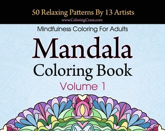 Adult Coloring Books Coloring Pages for Grown Ups by ColoringCraze