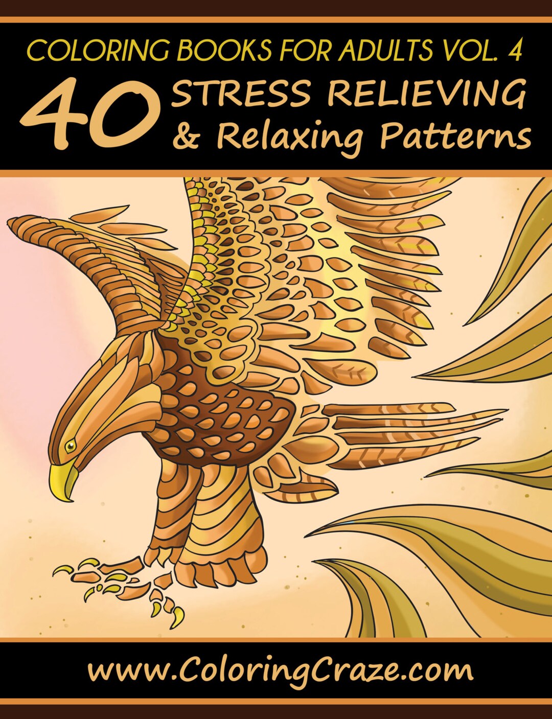 Adult Coloring Book: 40 Relaxing Animal, Floral, Mandala Patterns ...