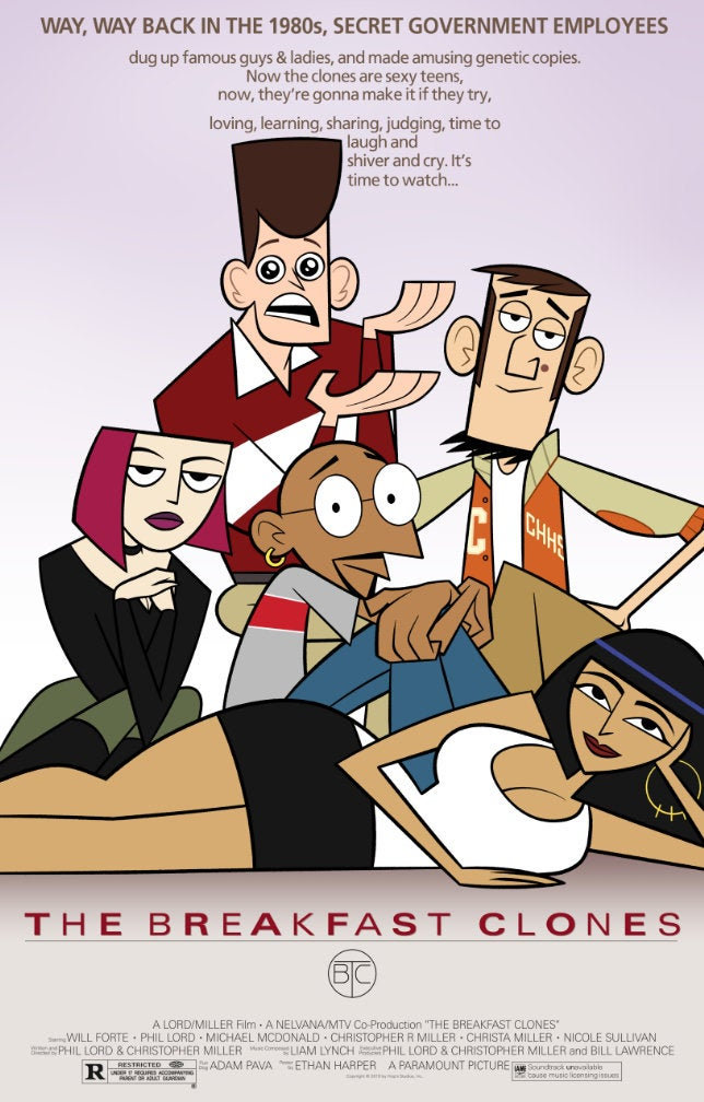 Breakfast Clones Poster - Etsy